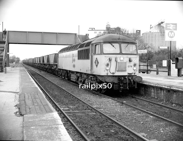 ORIGINAL LARGER RAILWAY NEGATIVE. Pontefract Monkhill stn. L&Y. Loco ...