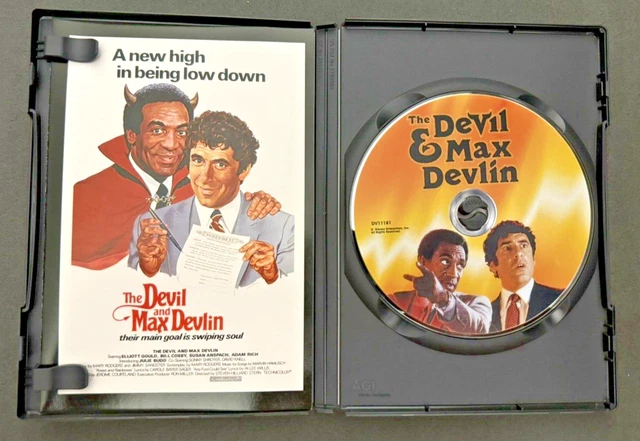 DISNEY'S THE DEVIL & Max Devlin DVD Anchor Bay Bill Cosby Elliott Gould OOP RARE $44.99 ...