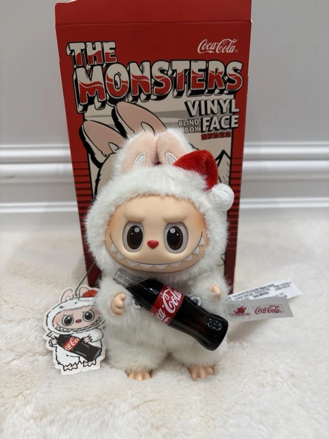 POPMART THE MONSTERS Labubu Coca-Cola Plush Keychain - Surprise Shake ...