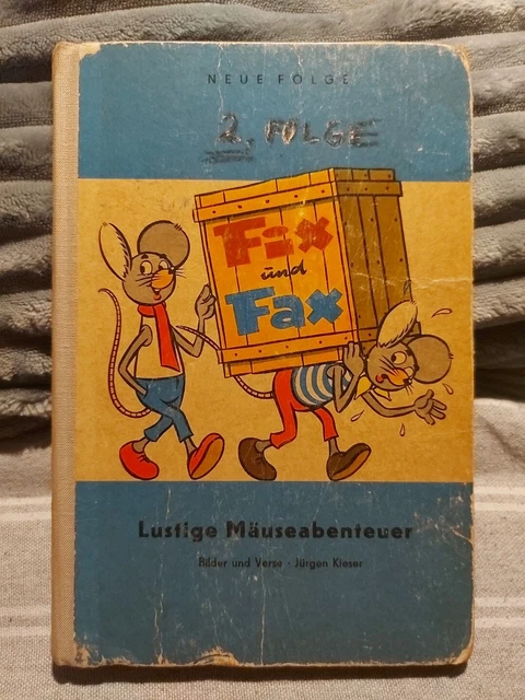 FIX UND FAX, Lustige Mäuseabenteuer - Jürgen Kieser, Comic, 1965, 2 ...