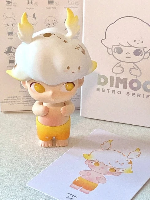POP MART X DIMOO Retro Series Angel Mini Figure Art Toy Figurine Gift ...