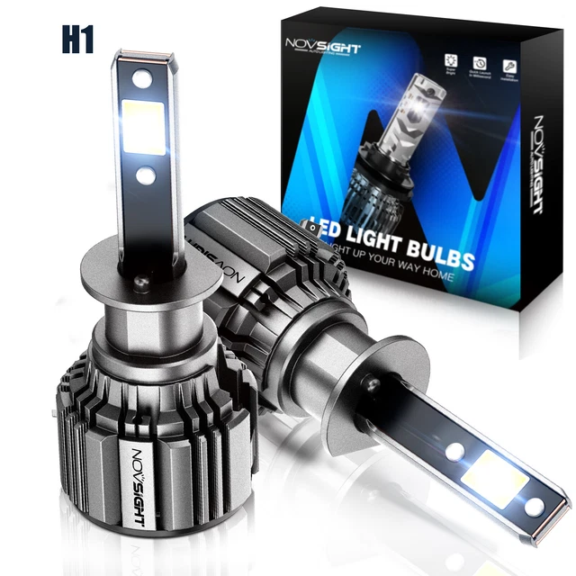 FARI LED H1 72W 15000LM 6500K Bianco Omologazione Alogena Televisore ...