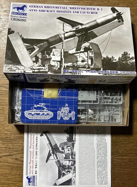 BRONCO MODELS 1:35 CB35050 German Rheinmetall'Rheintochter R-2 anti ...