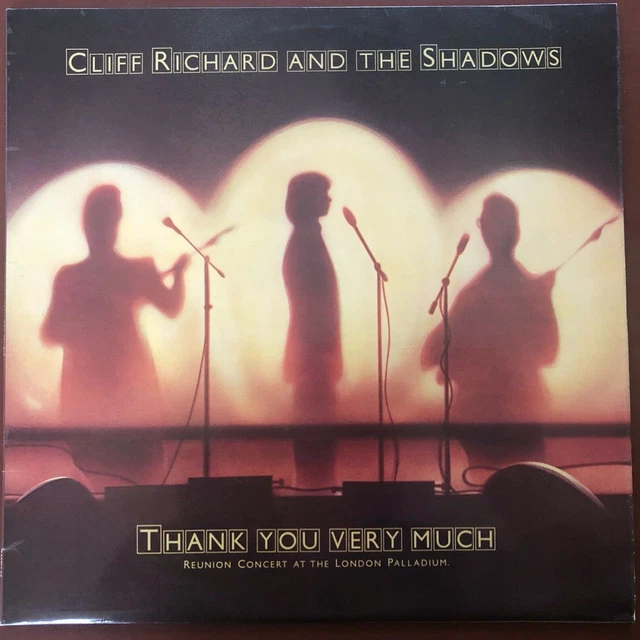 CLIFF RICHARD AND The Shadows - Thank You Very Much - LP vinyle 12 ...
