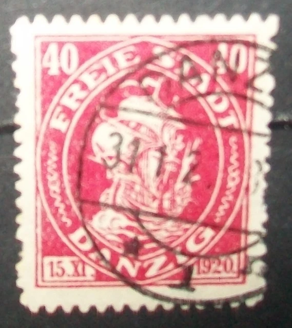 N°281B STAMP DEUTSCHES REICH DANZIG 1921 CANCELED Aus EUR 1,18 ...