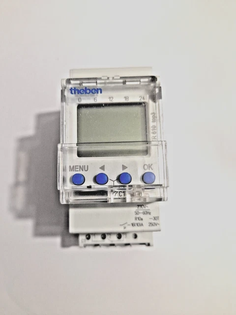 THEBEN 6220130 TR 610 TOP 3 Horloge programmable Digitale NEUF EUR 66 ...