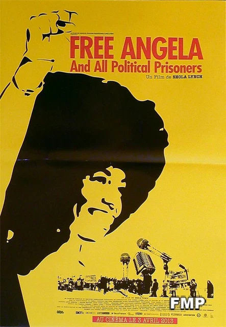 FREE ANGELA AND All Political Prisoners - A. Davis / Lynch - Small ...