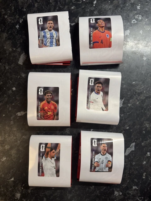 PANINI FIFA WORLD CUP 2026 Coca Cola Exclusive Sticker 6 different £11. ...