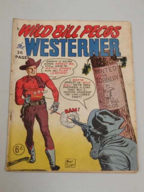 WILD BILL PECOS The Westerner Vintage British Comic 36 Pages EUR 7,25 ...