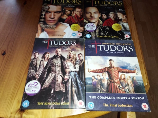 THE TUDORS COMPLETE TV Series DVD Collection Season 1 2 3 and 4 uk dvds ...