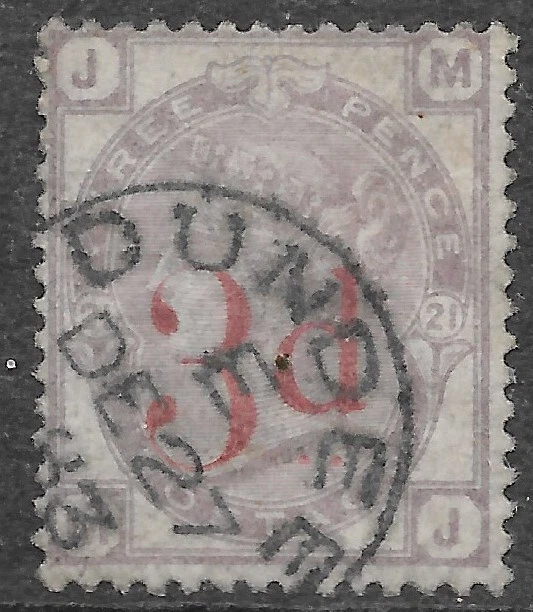 ESTAMPILLA GB QUEEN Victoria SG159 3d en 3d recargo r113217 EUR 1,75 ...