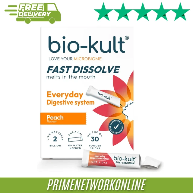BIO-KULT EVERYDAY FAST Dissolves 30 Powder Sticks 100% ORIGINAL ⭐⭐⭐⭐⭐ £ ...