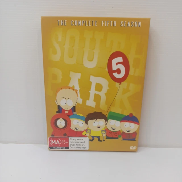SOUTH PARK SEASON 5 (DVD) American Animatiom Sitcom Comedy Stan Kyle ...