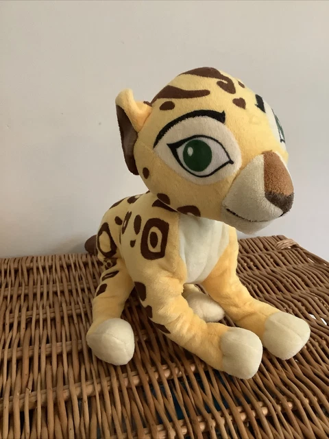 DISNEY JUNIOR FULI Lion King Guard Cheetah Soft Plush Toy Posh Paws £10 ...