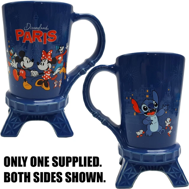 DISNEYLAND PARIS MICKEY Mouse & Friends Eiffel Tower Shaped Mug Cup Disney Parks £29.99 ...