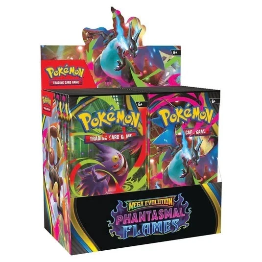 POKEMON MEGA EVOLUTION Phantasmal Flames Booster Display Box | Pre Sale ...