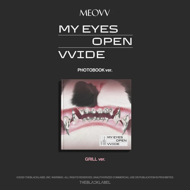 MEOVV MY EYES OPEN VVIDE (GRILL Ver.) (CD) Album EUR 42,53 - PicClick FR