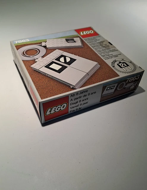 LEGO TRAINS 12V: système magnétique de télécommande réf 7863 boite non ...