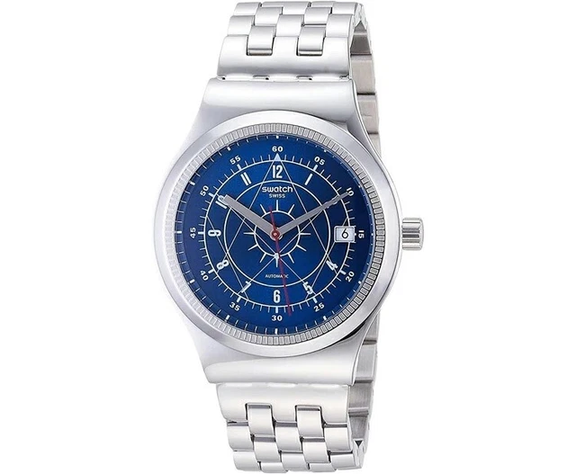 OROLOGIO SWATCH BOREAL Again Core Sistem51 Irony YIS401GC Grigio ...