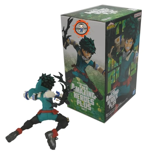 FIGURE MY HERO ACADEMIA IZUKU MIDORIYA DEKU BANPRESTO AMAZING HEROES PLUS Vol 2 EUR 34,99 ...