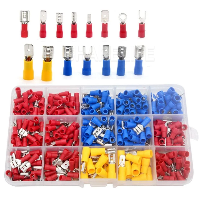 720PCS ASSORTED CRIMP Terminals Electrical Wire Connector Spade Auto ...