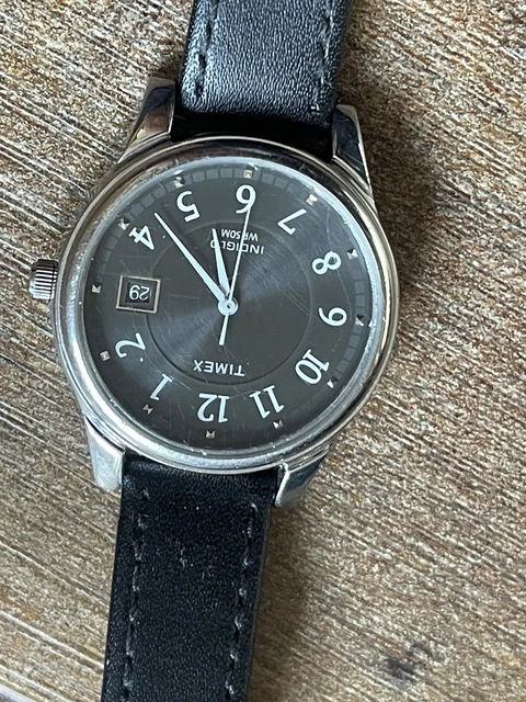 TIMEX INDIGLO WR50M Mens Quartz Watch With Date U6 £1.13 - PicClick UK