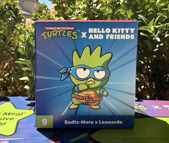 2025 MCDONALD’S HAPPY Meal TMNT x Hello Kitty Toy #9 Badtz-Maru x ...