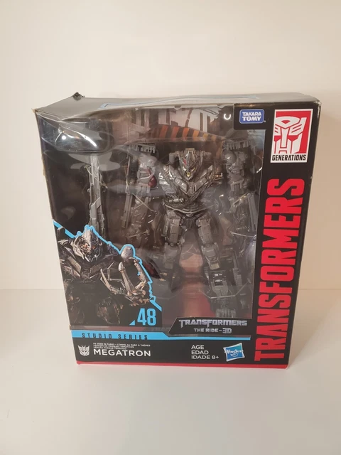 BOÎTE MÉGATRON TRANSFORMERS Studio Series 48 The Ride 3D endommagée EUR ...