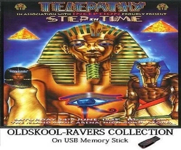 TELEPATHY STRATFORD OLD Skool Rave Dance Club Events £24.95 - PicClick UK