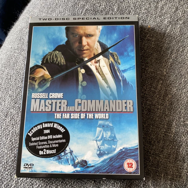 MASTER AND COMMANDER - The Far Side of the World DVD (2004) Russell ...