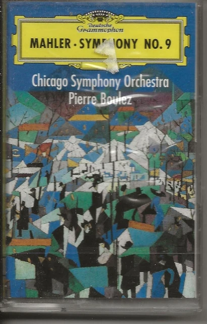 MAHLER SYMPHONIE SYMPHONY No.9 cassette Boulez Deutsche Grammophon sealed mint £7.50 - PicClick UK