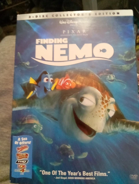 THE INCREDIBLES UP Finding Nemo Emperor's New Grove Adult Owner DVD ...