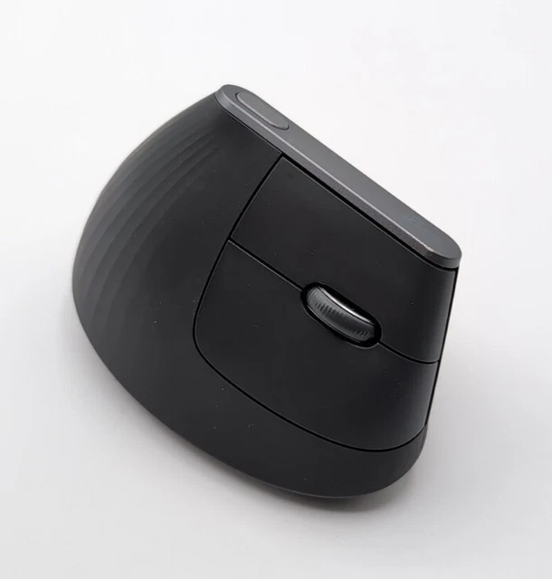 LOGITECH MX VERTICAL Wireless Ergonomic Mouse Rechargeable - Graphite ...