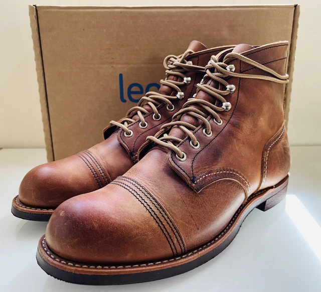 RED WING IRON Ranger 8085 Boots Copper Rough & Tough UK10 US 11 (Fits ...