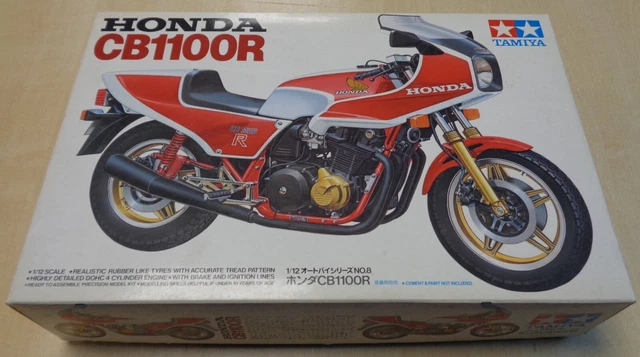 TAMIYA 14008 HONDA CB1100R Highly Detailed Model Kit 1:12 Scale ...