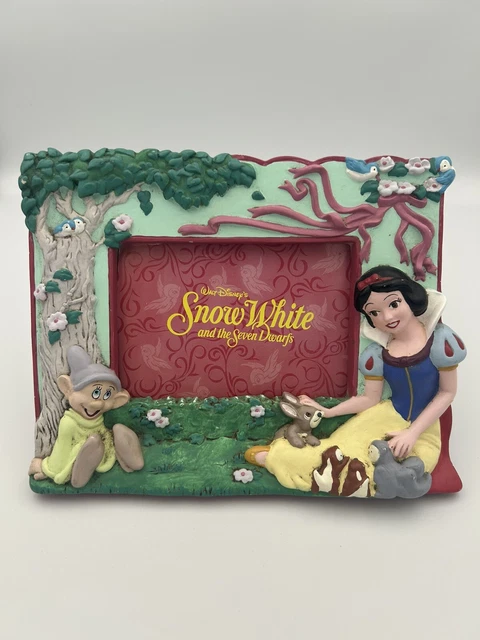 WALT DISNEY SNOW White And Seven Dwarfs 3D Picture Frame Original ...