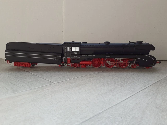 RIVAROSSI H0 AC Dampflok BR 10 001 der DB Art.Nr. 1091 in OVP defekt für Bastler EUR 36,00 ...