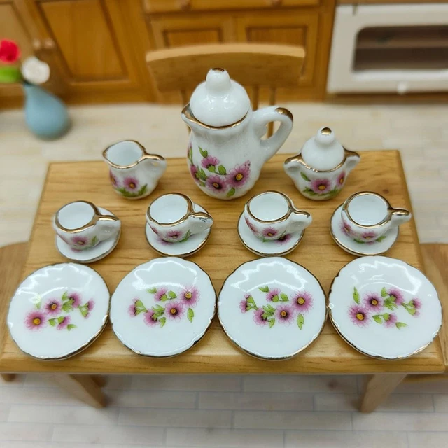 CERAMIC CHINA TEA Cup for 1/6 BJD Doll/1.5" Barbie Doll/Blythe Doll £5. ...
