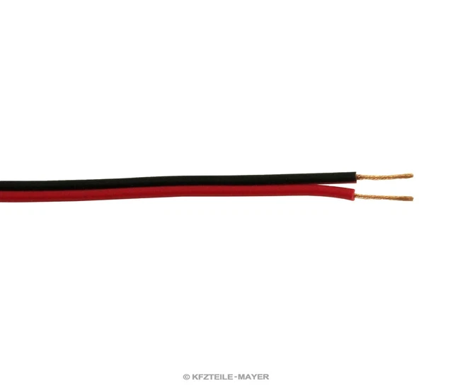 SPEAKER CABLE 10 M 2x 2,5 MM ² Red/Black - Car Hifi $43.21 - PicClick AU