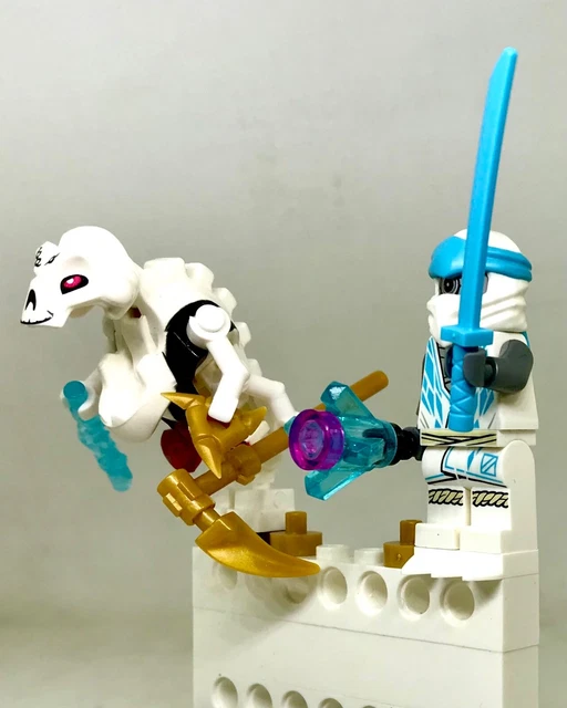 LEGO NINJAGO NINCE Ice Zane Nindroid Weapons Legacy + Samukai 373 Bbb ...