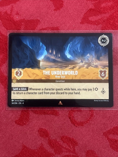 DISNEY LORCANA - Ursula’s Return - The Underworld - River Styx - 34/204 ...