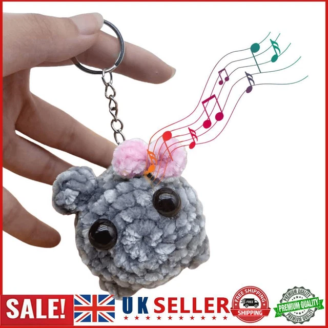 MEME SOUND MUSIC Plush Toy Sad Hamster Sad Hamster Keychain Gift for ...