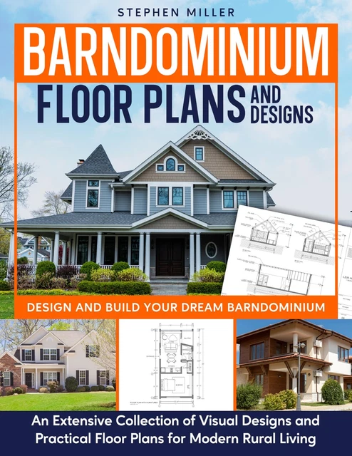 STEPHEN MILLER BARNDOMINIUM Floor Plans and Designs (Poche) EUR 20,89 ...