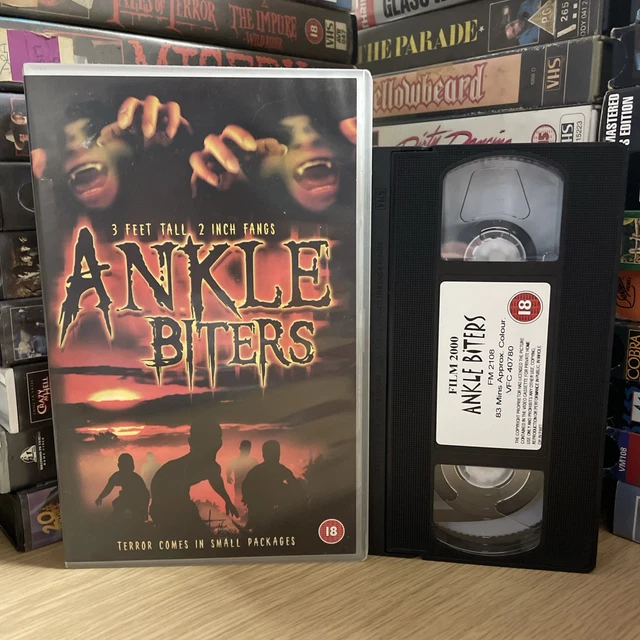 ANKLE BITERS - Big Box Ex-rental VHS - FILM 2000 - Horror - FM2108 £4. ...