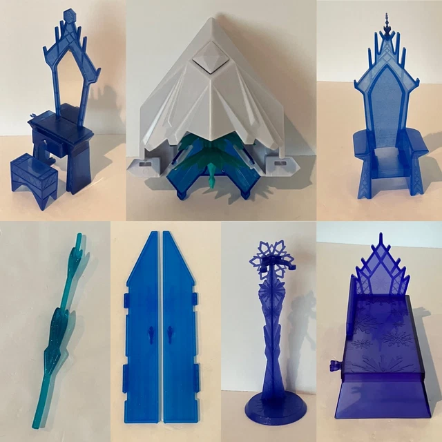 MATTEL DISNEY FROZEN Elsa Magical Ice Palace House 2014 Replacement ...