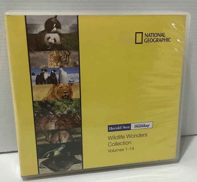 NATIONAL GEOGRAPHIC WILDLIFE Wonders DVD Collection Vol 1-14 Complete ...