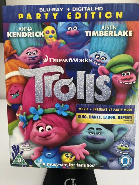 TROLLS (DVD/BLU-RAY, 2016) £3.83 - PicClick UK
