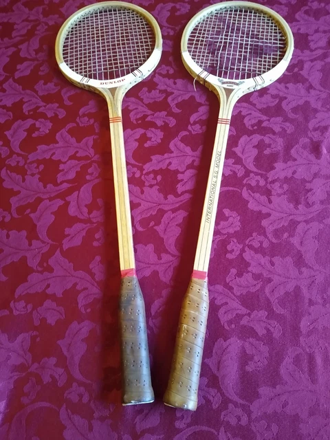 2 RACCHETTE DA squash vintage Dunlop Maxply Fort EUR 14,23 - PicClick IT