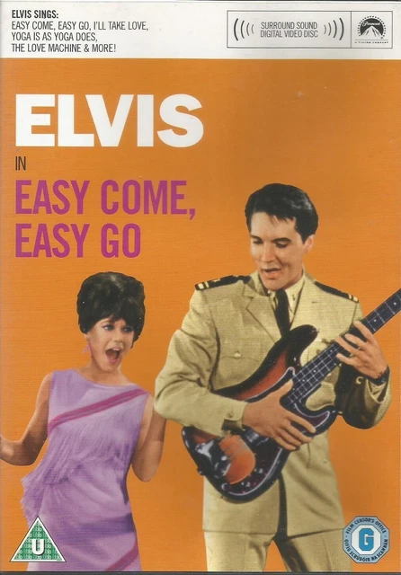ELVIS PRESLEY - Easy Come, Easy Go Paramount Pictures DVD Region 2 £5. ...