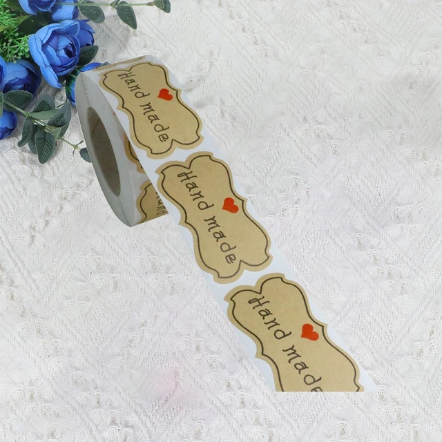 SEALING STICKER FOR Packing Self Adhesive Hand Made Stickers Labels ...